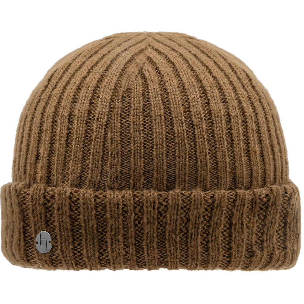 Matt Beanie - Brown Men's | Black Ice – Black Ice