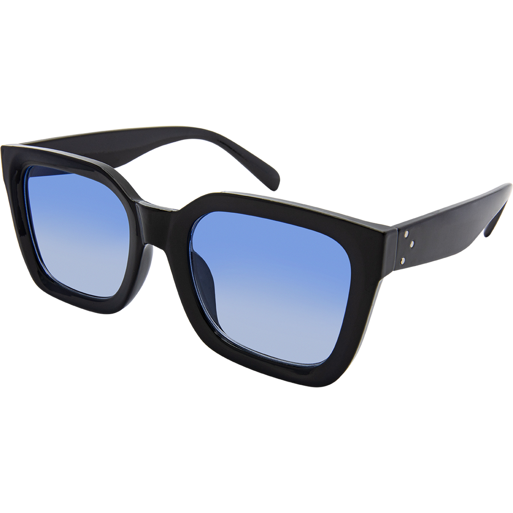 RE 7351 Square Retro Sunglasses – Black Ice