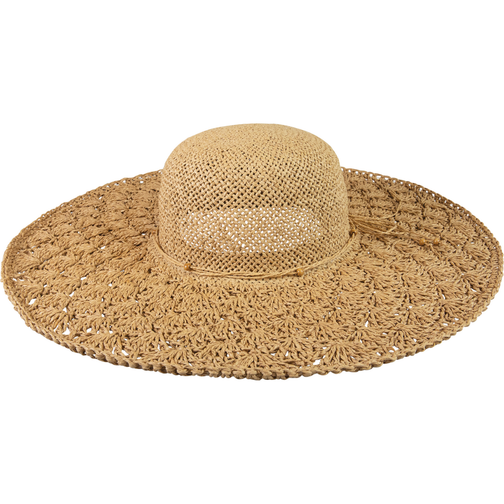 Mae Sun Hat - Natural | Black Ice – Black Ice