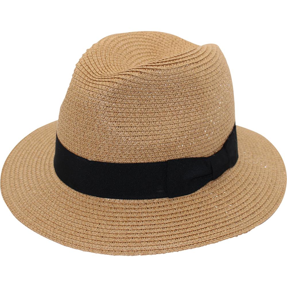 Tomeka Panama Hat - Mocha Unisex Fashion Hat |Details – Black Ice