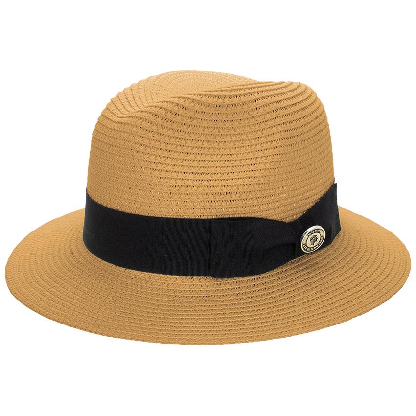 SLSA Panama Hat - Natural Black Ice – Black Ice