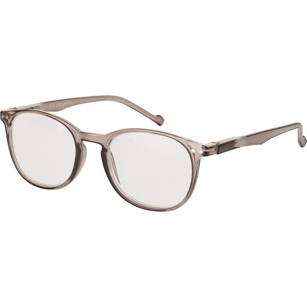 Reading Glasses for Men and Women - Bobby Grey Round Frame Fashion ...